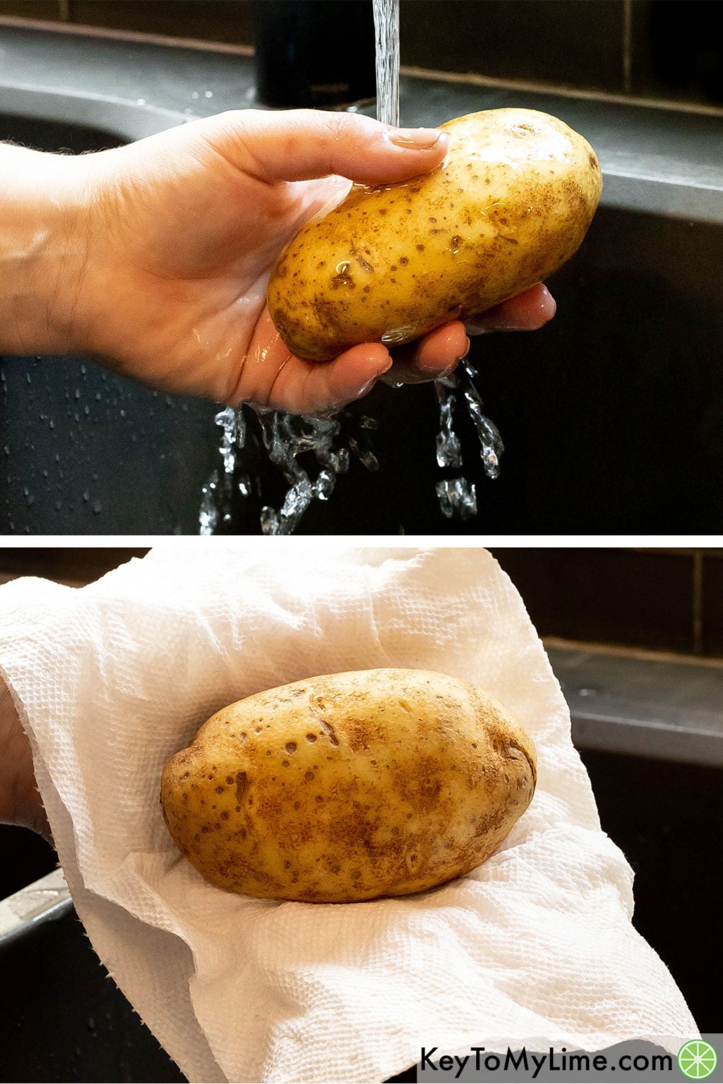 Microwave Baked Potato {How To Microwave a Baked Potato VIDEO} - Key To ...