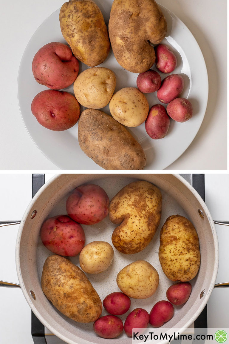 How To Boil Potatoes {Mashed Potatoes or Potato Salad} - Key To My Lime