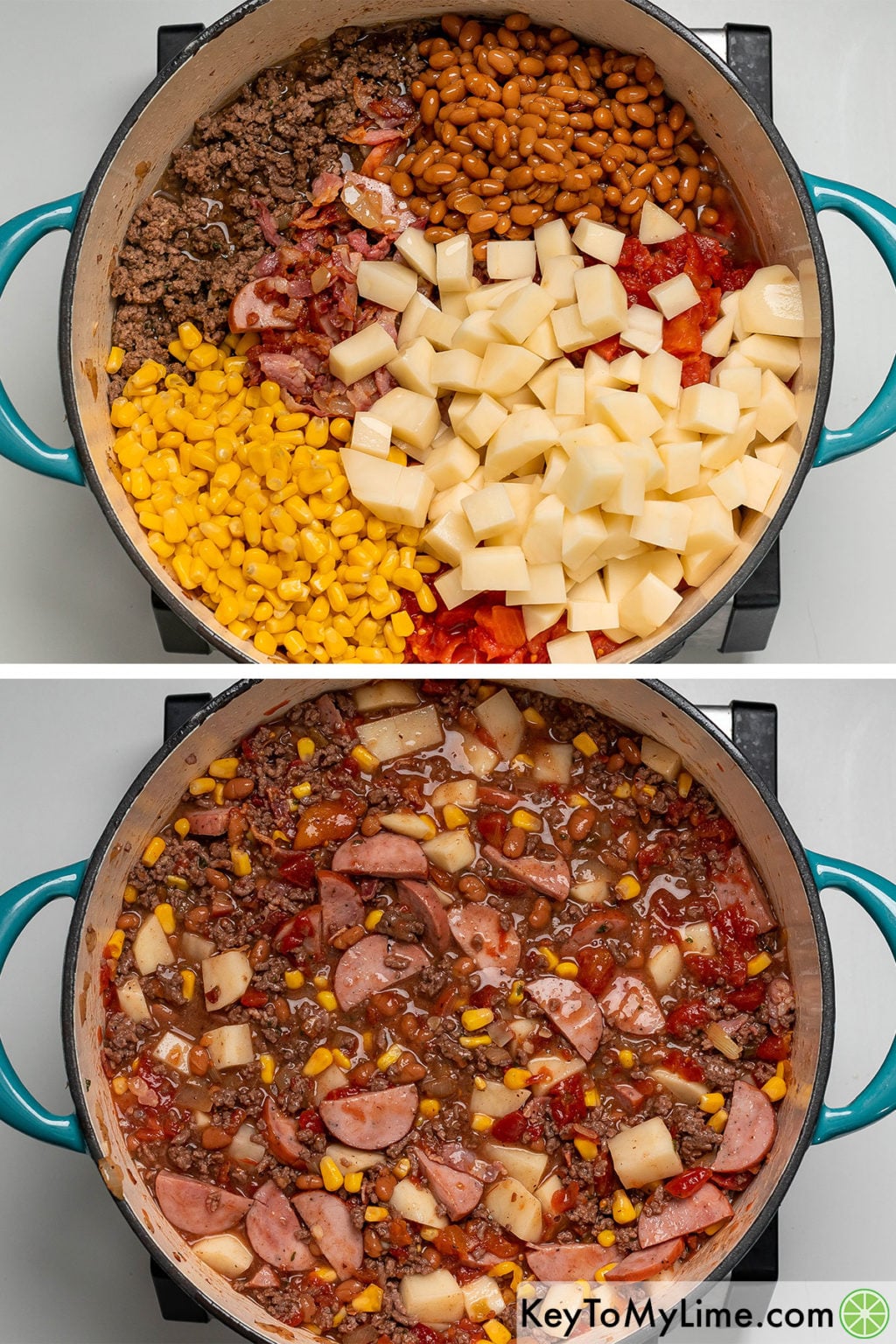 BEST Cowboy Stew {Texas Cowboy Stew with VIDEO} - Key To My Lime