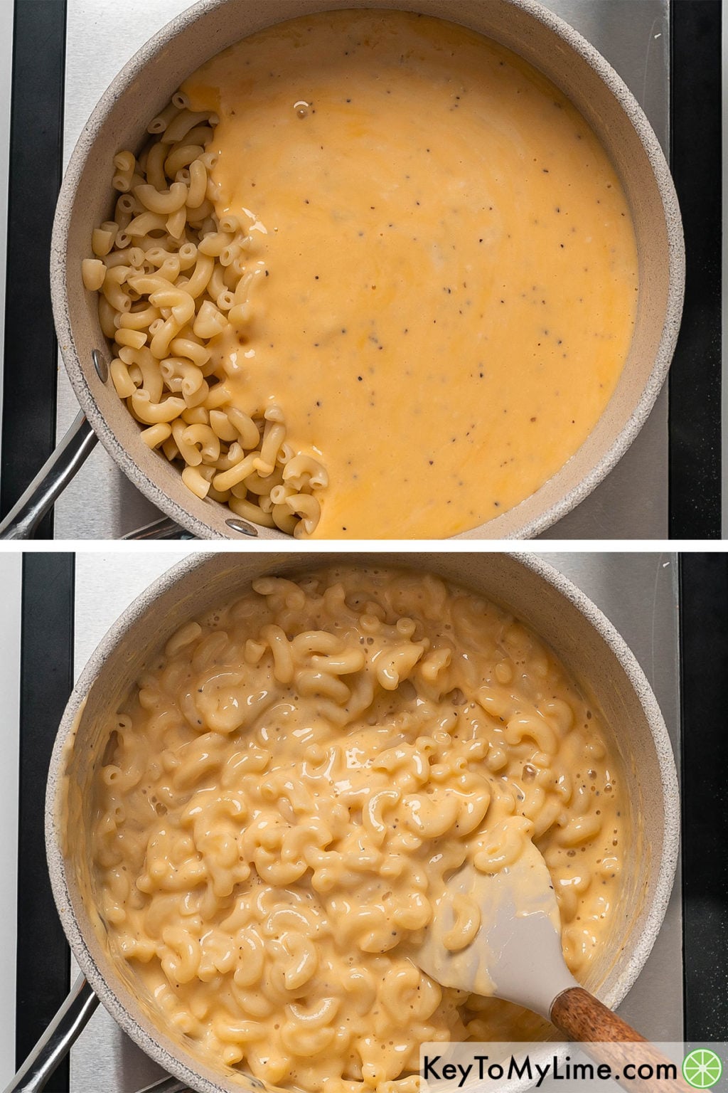 Stovetop Velveeta Mac and Cheese {Creamy and Easy VIDEO} - Key To My Lime