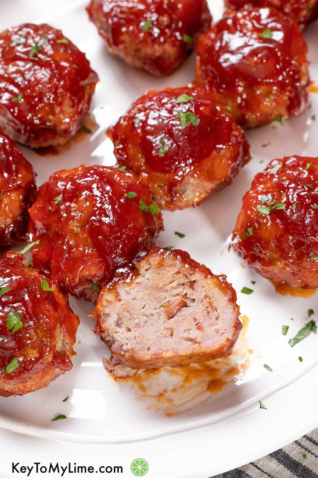 BEST Ham Balls {Easy Old Fashioned Recipe VIDEO} - Key To My Lime