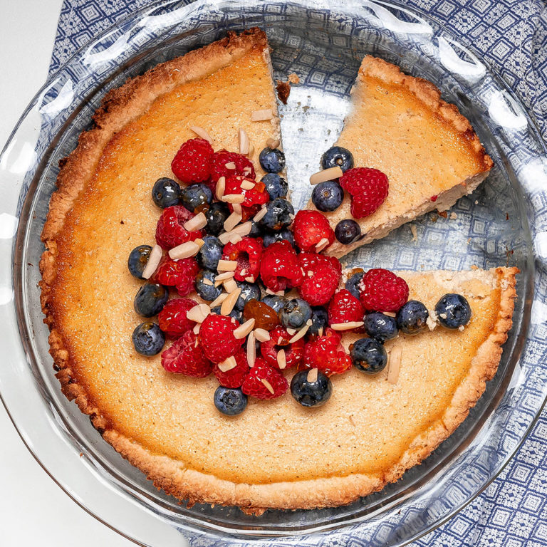 BEST Italian Ricotta Pie Recipe {VIDEO} - Key To My Lime