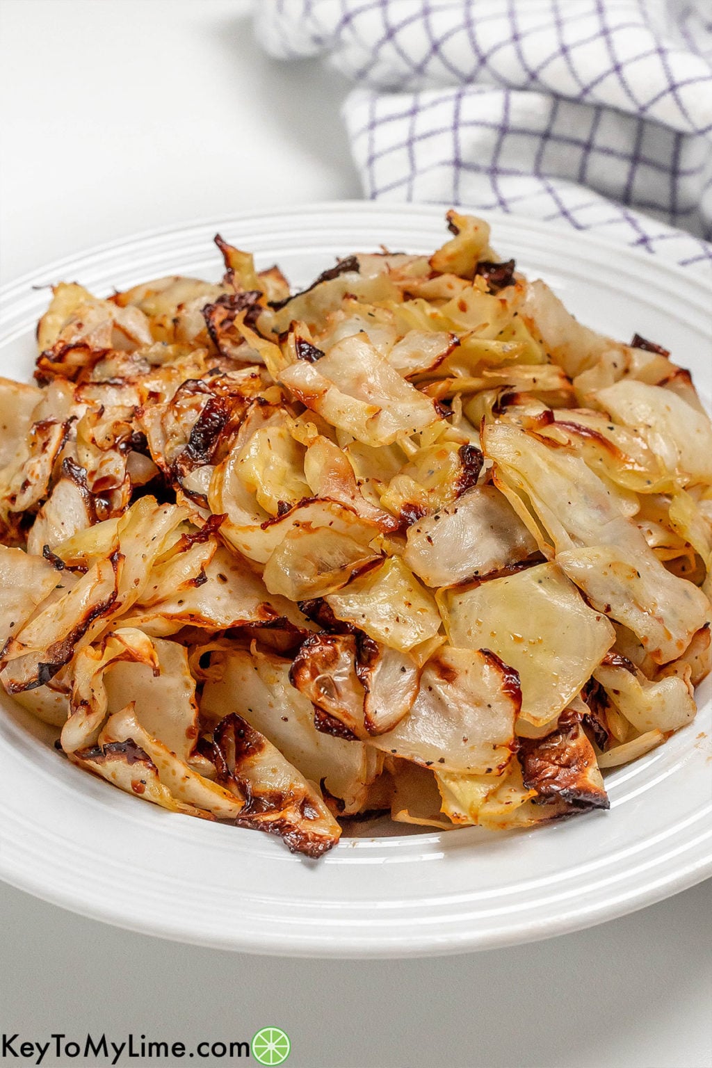 BEST Air Fryer Cabbage {with Crispy Edges and VIDEO} - Key To My Lime