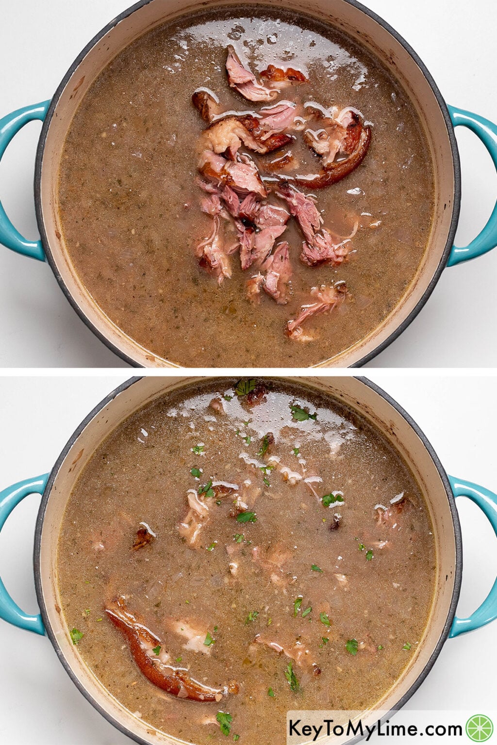 BEST Southern Pinto Beans {Ham Hock and Pinto Beans VIDEO} - Key To My Lime
