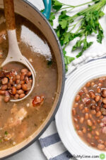 BEST Southern Pinto Beans {Ham Hock and Pinto Beans VIDEO} - Key To My Lime