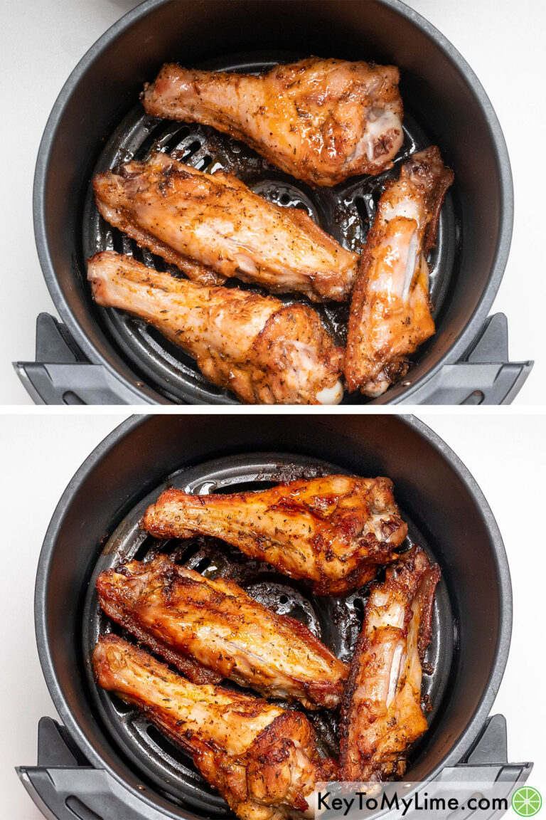 BEST Air Fryer Turkey Wings {Crispy and Juicy Recipe VIDEO} - Key To My ...