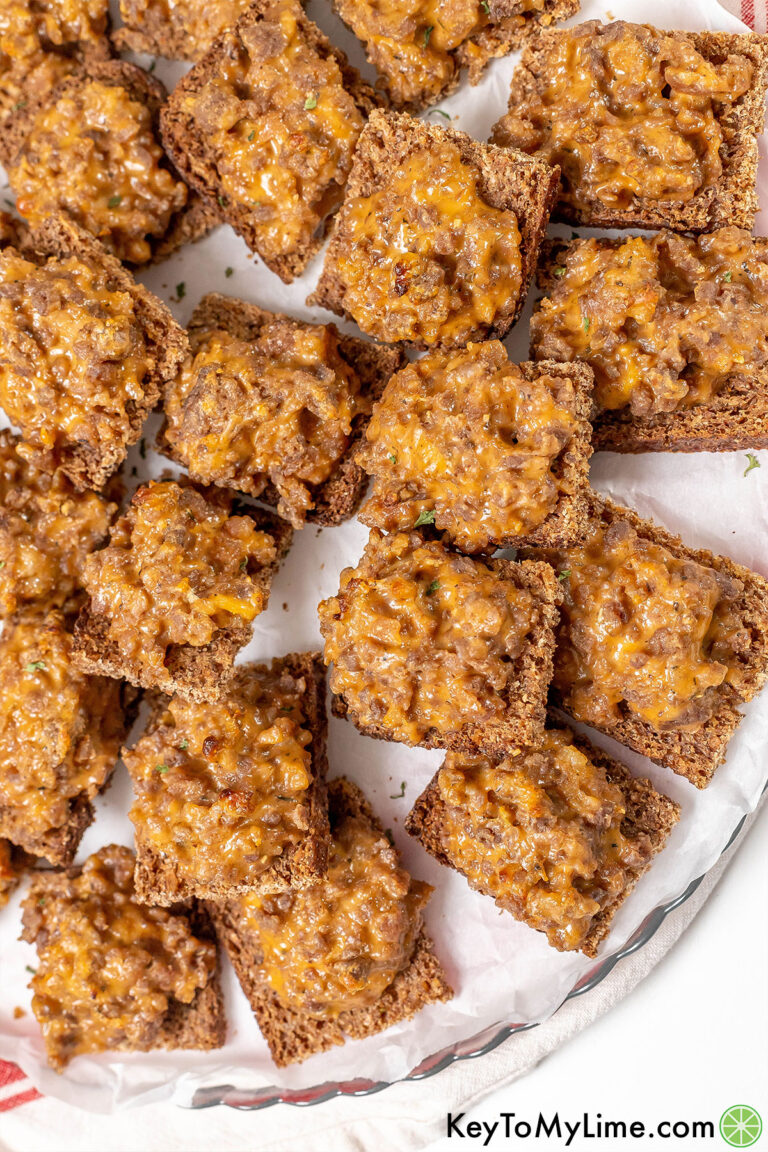 BEST Hanky Panky Recipe {Quick and Easy Appetizer VIDEO} - Key To My Lime